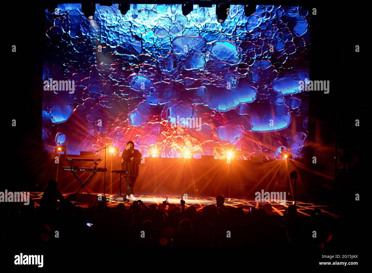 Tones And I, an award winning female Australian pop singer performs a ...