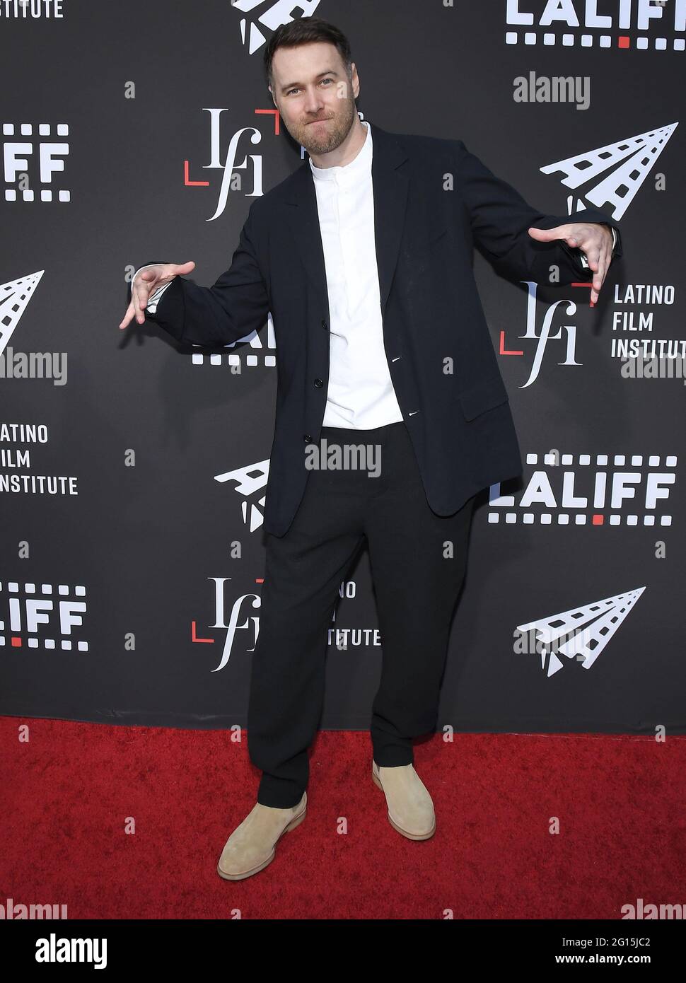 Christopher Scott arrives at the 2021 Los Angeles Latino International ...