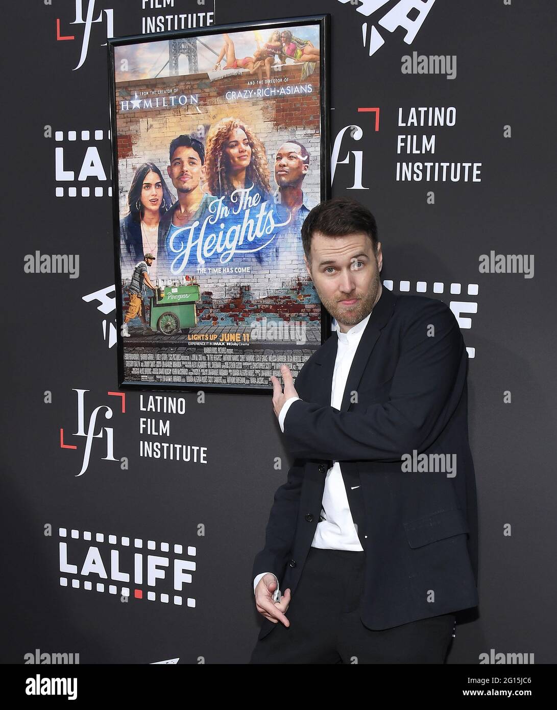 Christopher Scott arrives at the 2021 Los Angeles Latino International ...