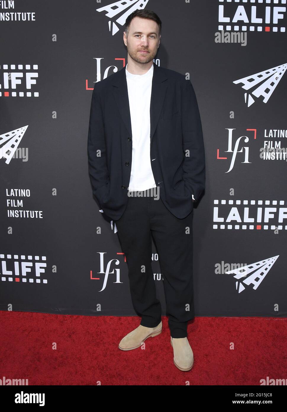 Christopher Scott arrives at the 2021 Los Angeles Latino International ...
