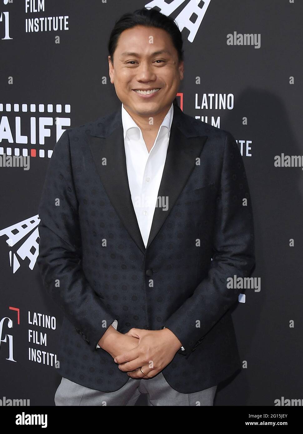 Jon M. Chu arrives at the 2021 Los Angeles Latino International Film ...