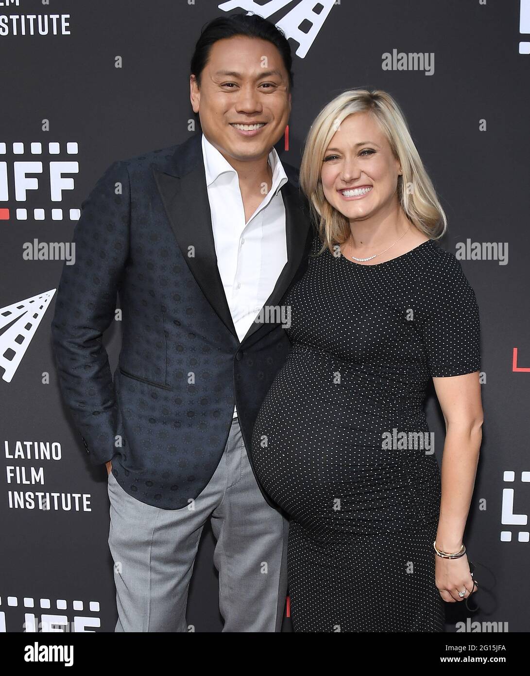 Los Angeles, USA. 04th June, 2021. Jon M. Chu and Kristin Hodge arrives ...