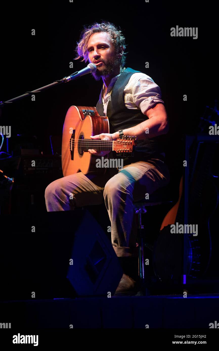 John Butler, award winning Australian singer songwriter performs a live ...