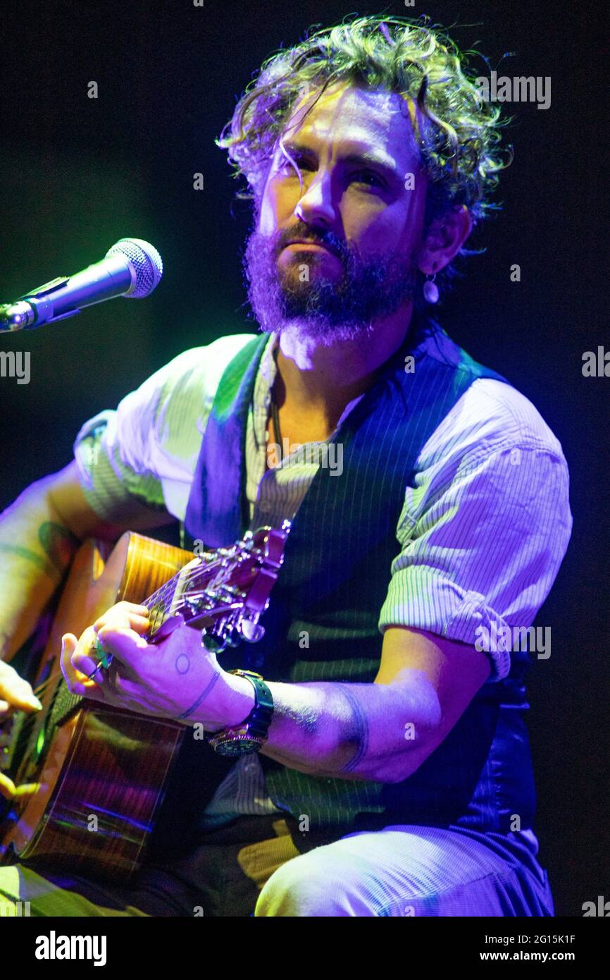 John Butler, award winning Australian singer songwriter performs a live ...