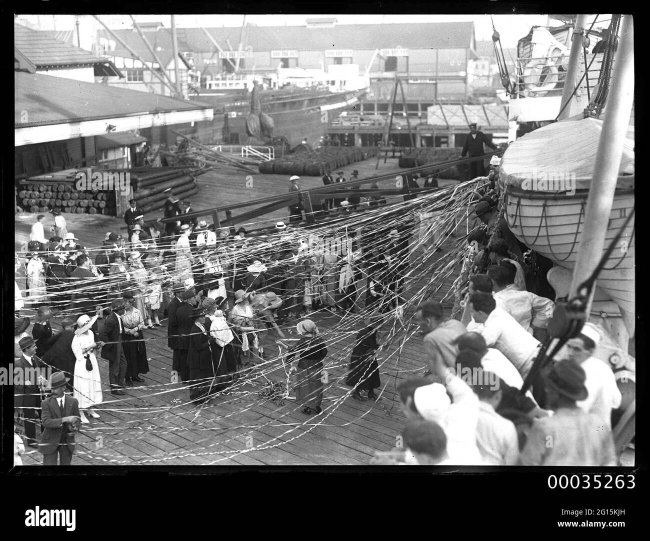 Antique architecture harbour illustration Black and White Stock Photos ...