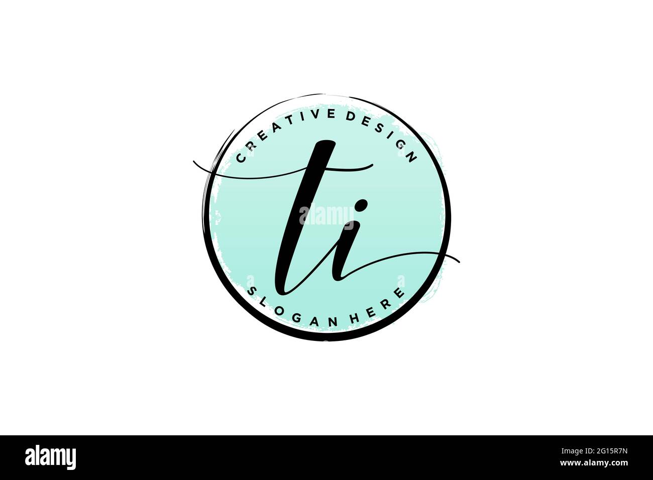 Letter ti logo Stock Vector Images - Alamy