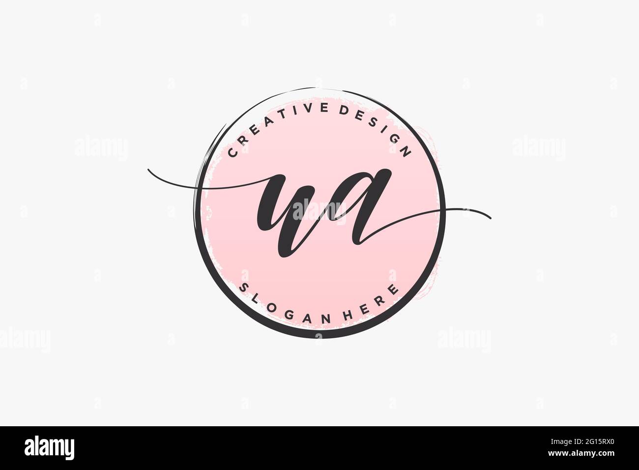 Ua initials logo hi-res stock photography and images - Alamy