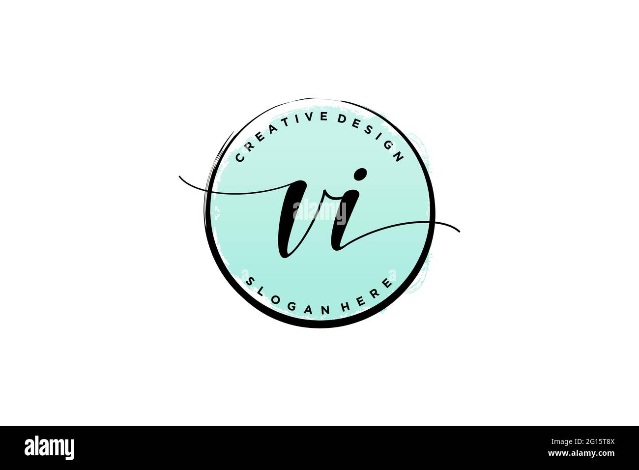 Letter vi logo Stock Vector Images - Alamy