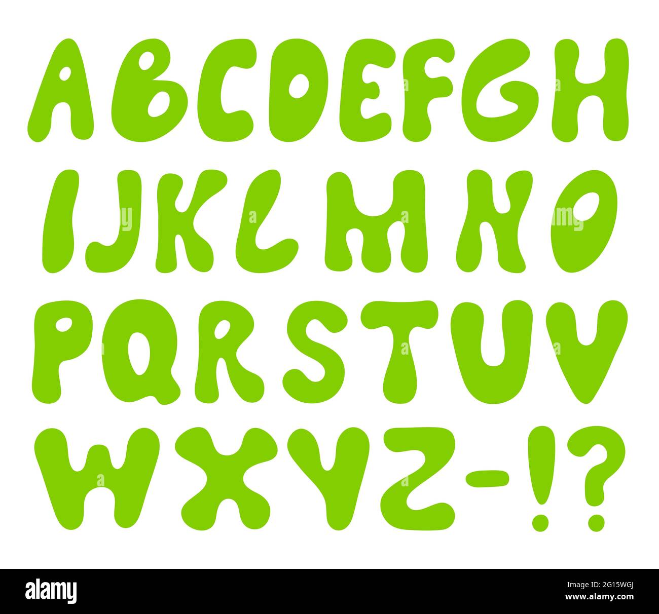 Alphabet letters for kids. Fun ABC Stock Photo - Alamy