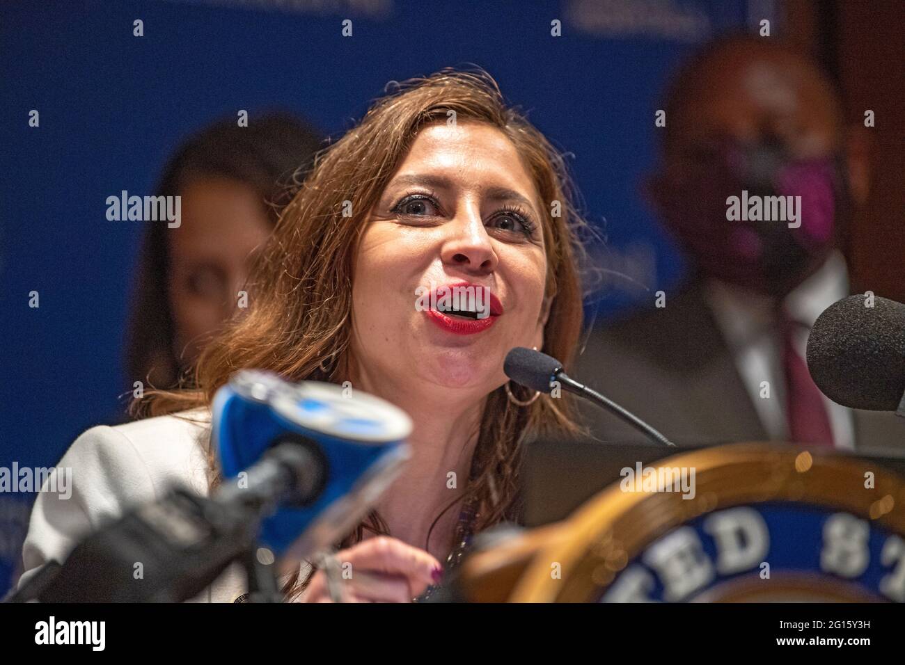 Assembly member jessica gonzalez rojas hi-res stock photography and ...