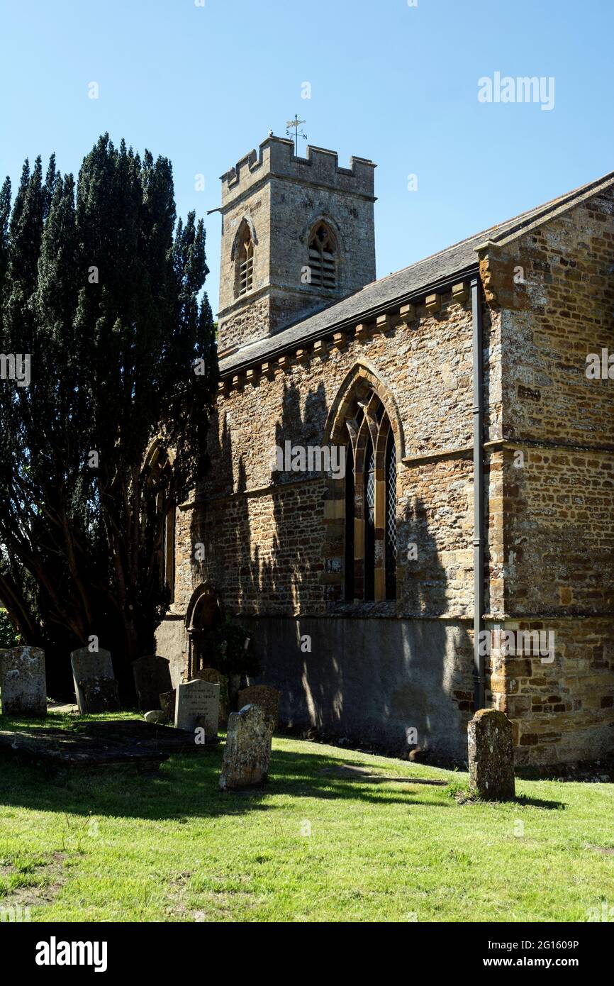 St. Peter and St. Paul`s Church, Hannington, Northamptonshire, England ...