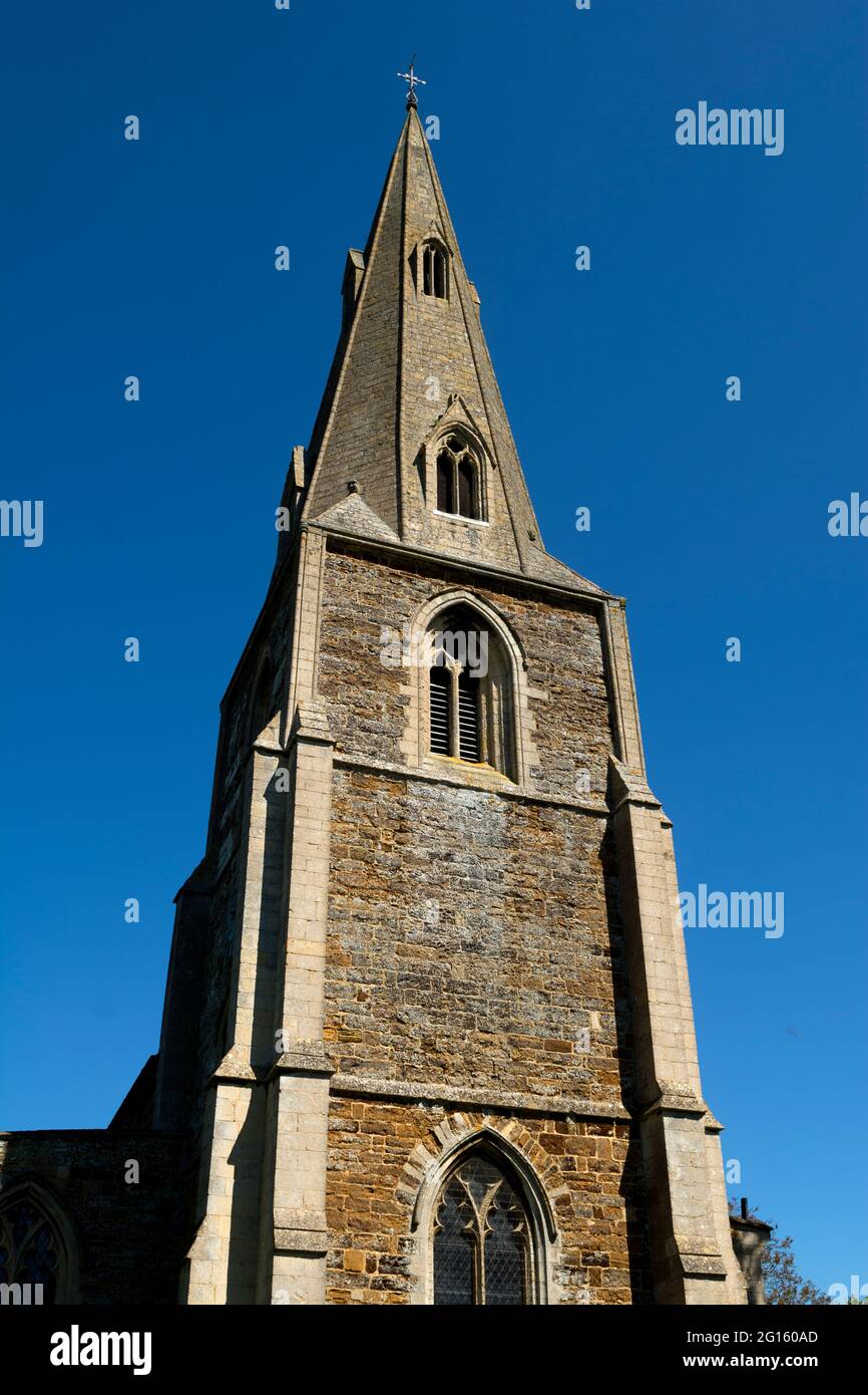 St. Peter`s Church, Walgrave, Northamptonshire, England, UK Stock Photo ...