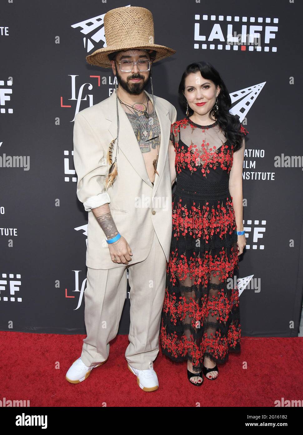 Los Angeles, USA. 04th June, 2021. (L-R) Curly Velasquez and Jenny ...