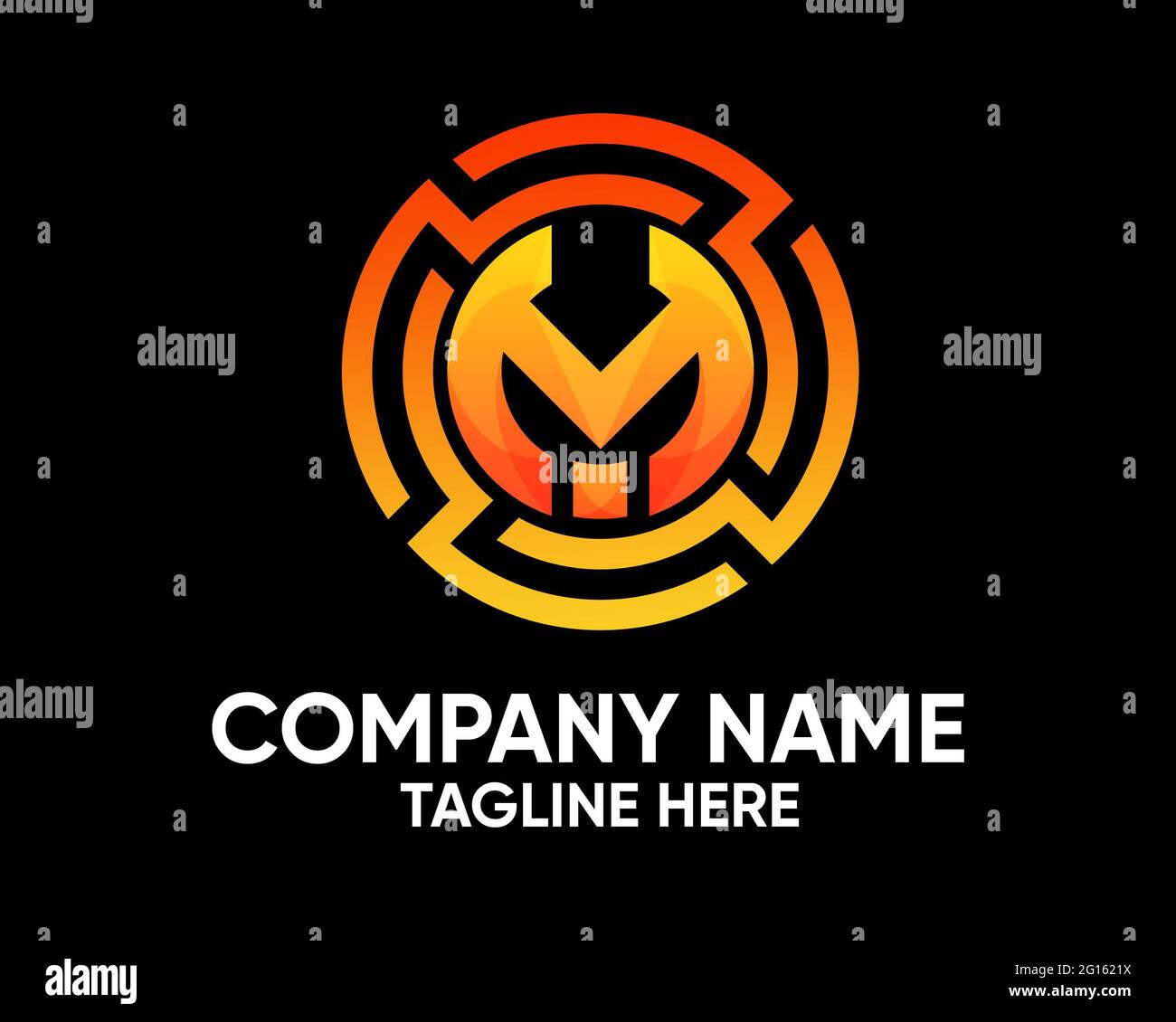 Abstract logo tutorial illustrator hi-res stock photography and images ...