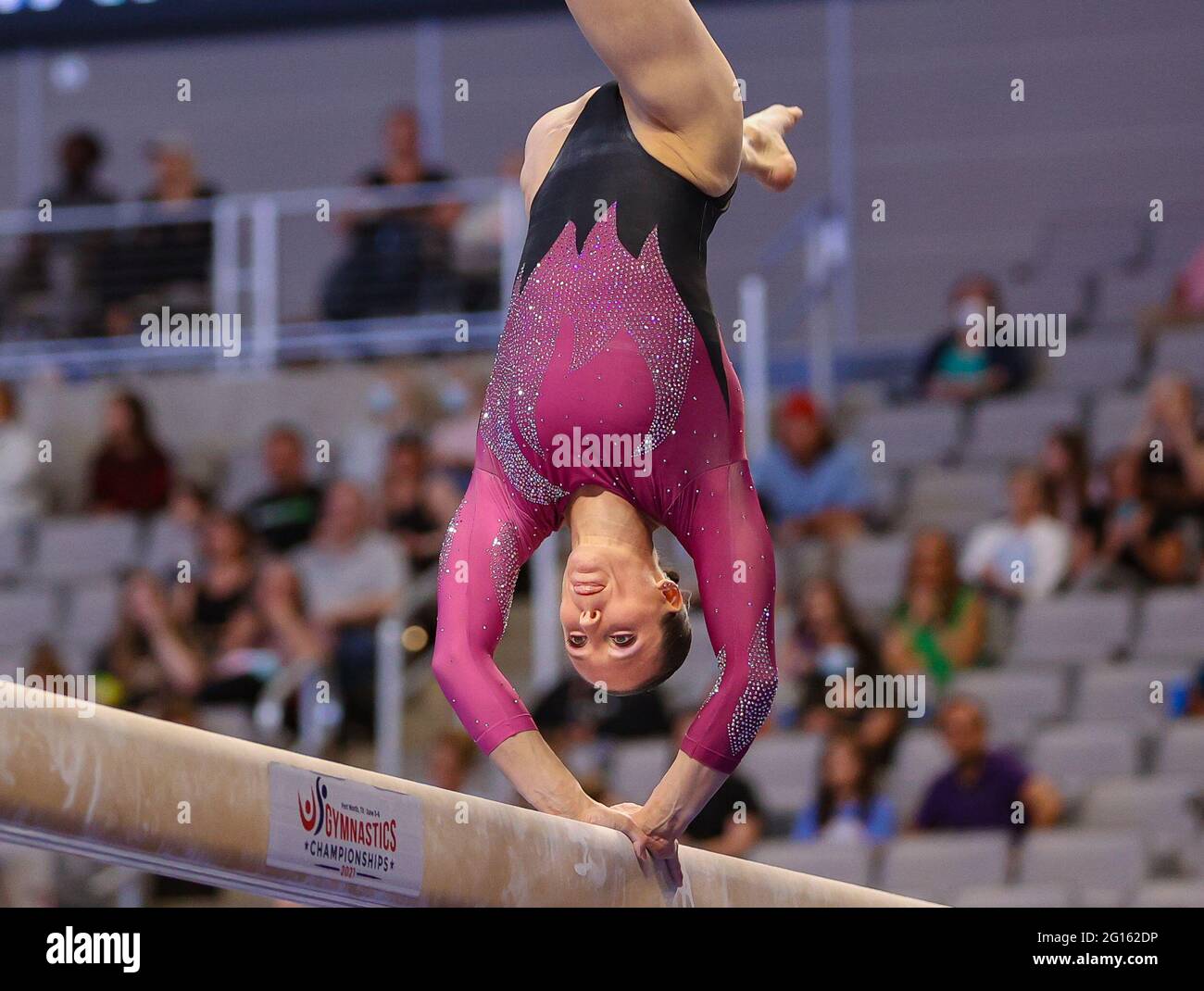 Texas, USA. 04th June, 2021. June 4, 2021: Chellsie Memmel does a ...