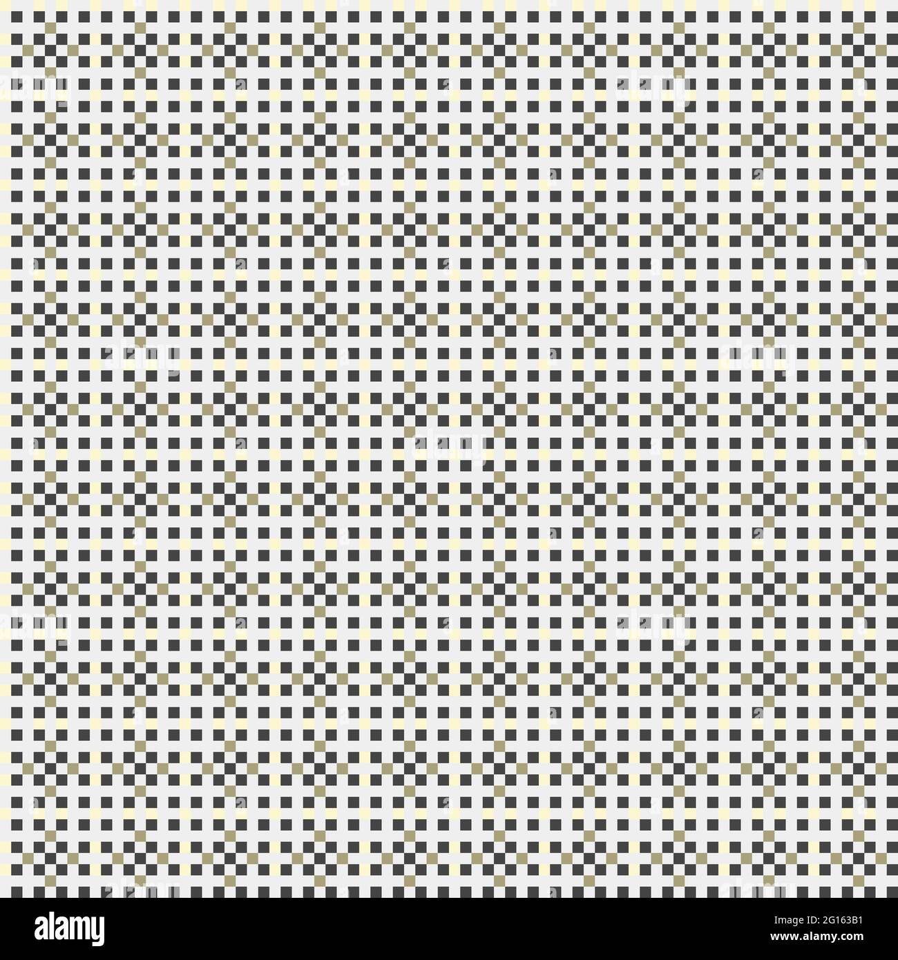 Abstract Cross-Pattern Dotted generative computational art illustration ...