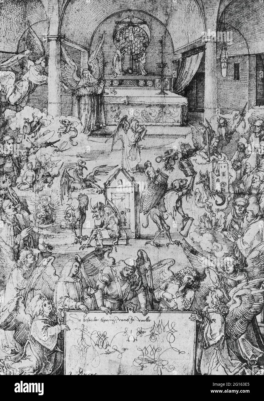 Albrecht dürer angel hi-res stock photography and images - Alamy