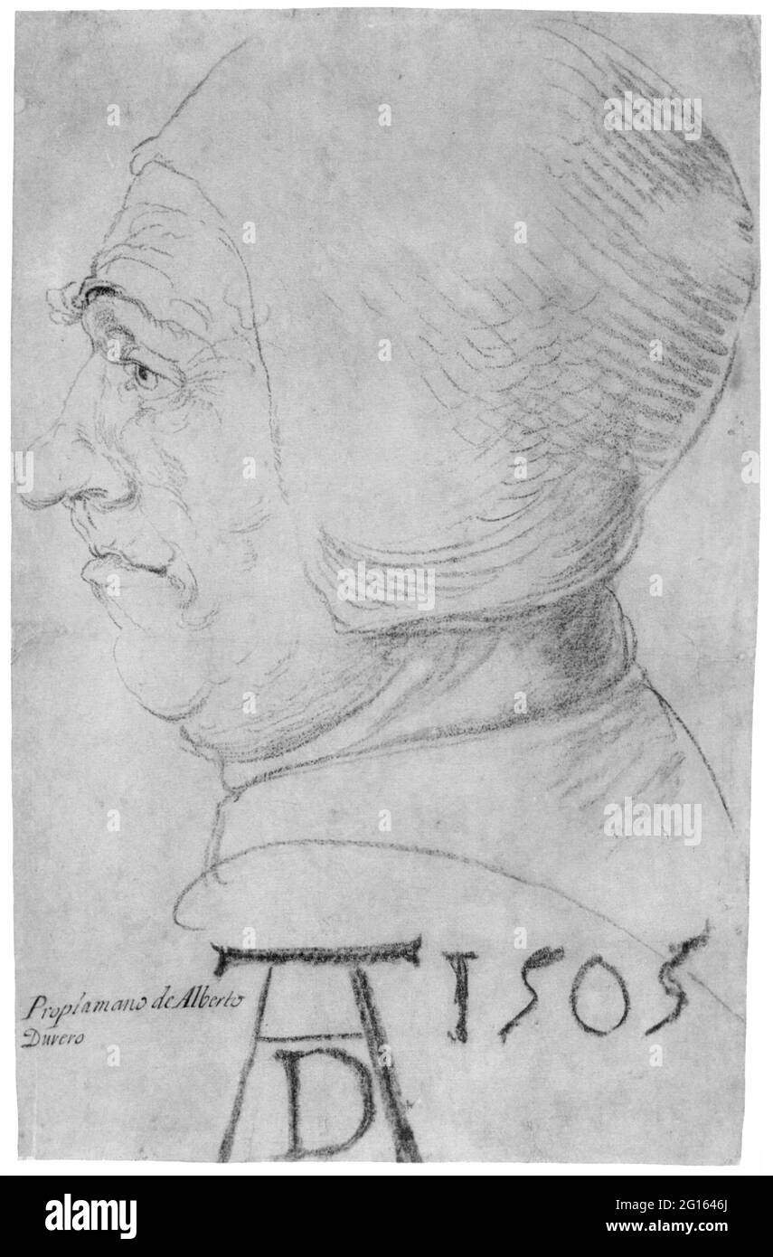 Painter profile Cut Out Stock Images & Pictures - Alamy