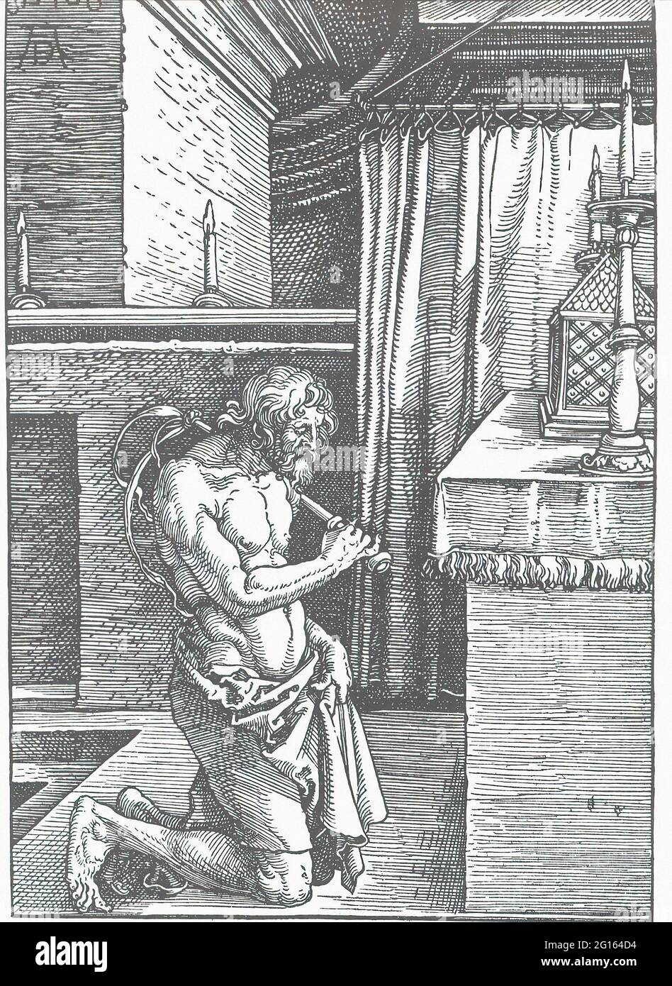 Albrecht Dürer - King David Does Repentance Stock Photo - Alamy