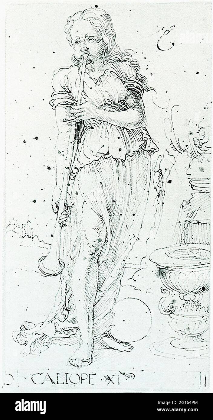 Muse calliope hi-res stock photography and images - Alamy