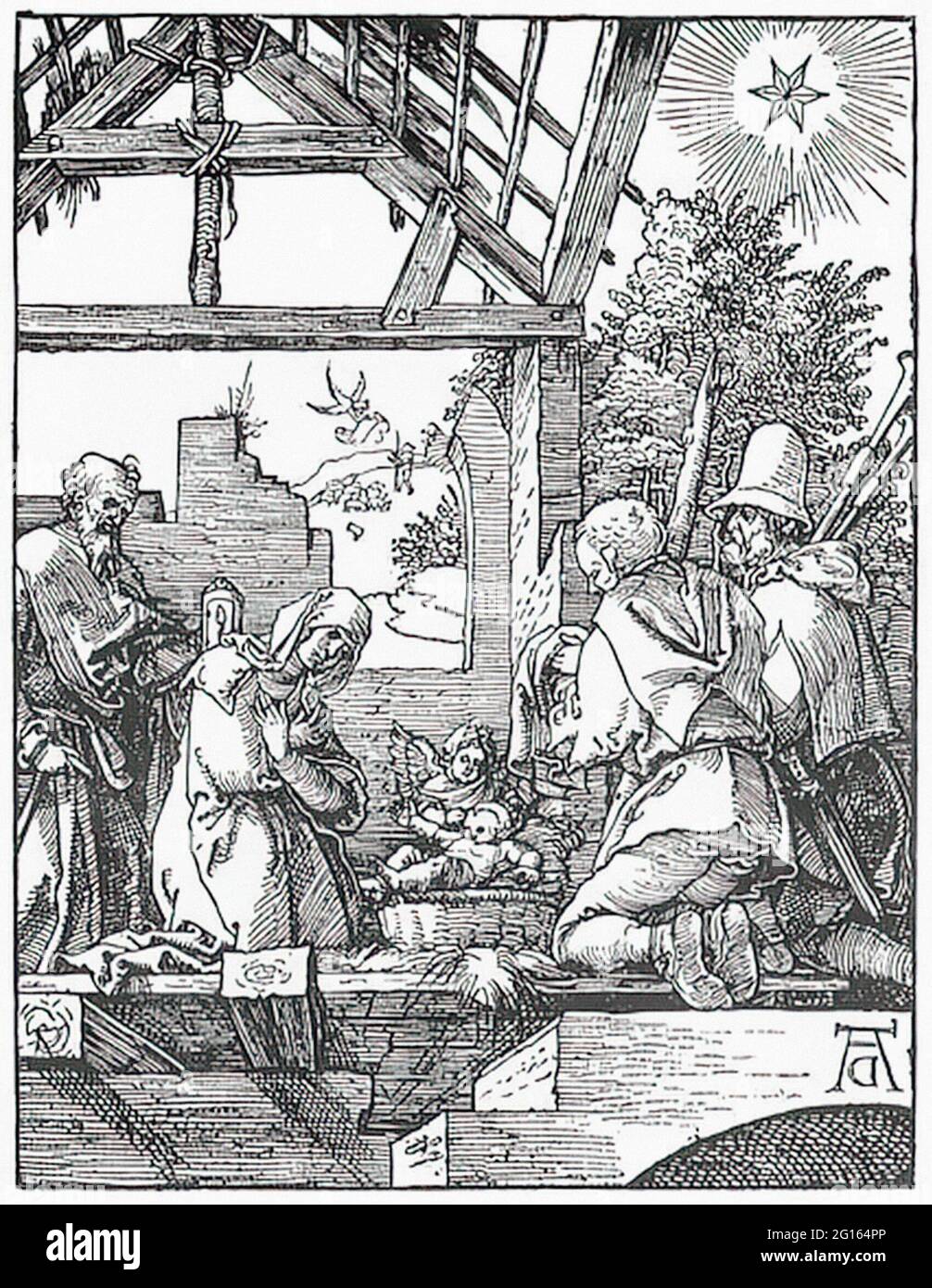Albrecht Dürer - Nativity 1511 Stock Photo - Alamy