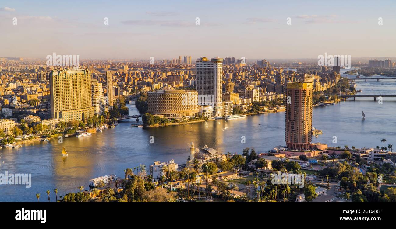 Cityscape seen from cairo hi-res stock photography and images - Alamy