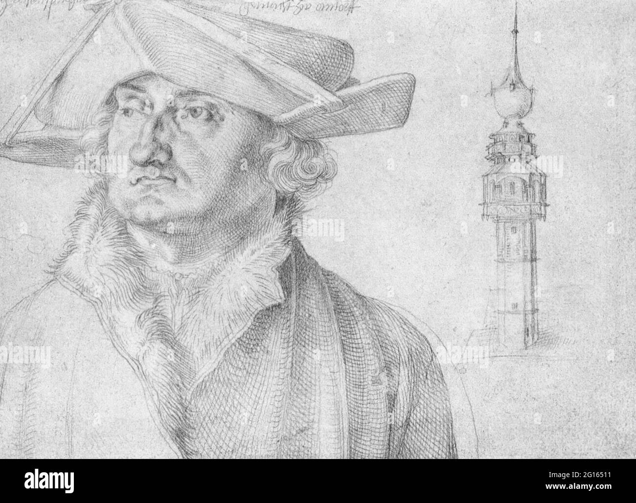 Albrecht Dürer - Portrait Lazarus Ravensburger Turrets Court Lier ...