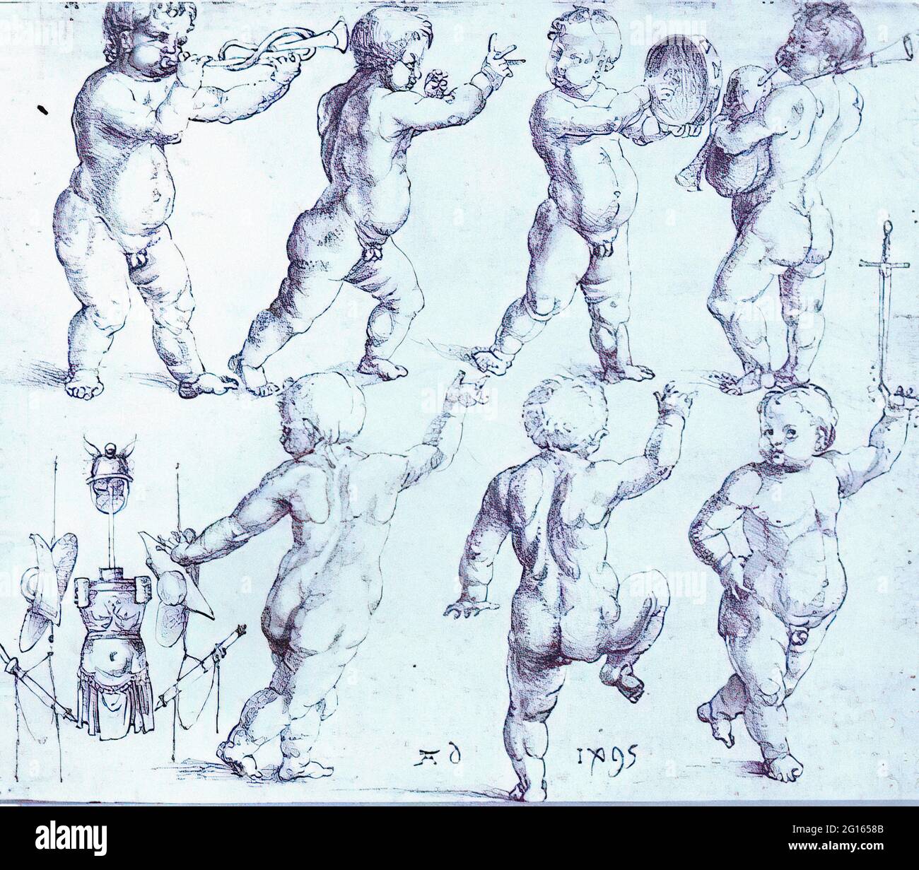 Dancing putti hi-res stock photography and images - Alamy