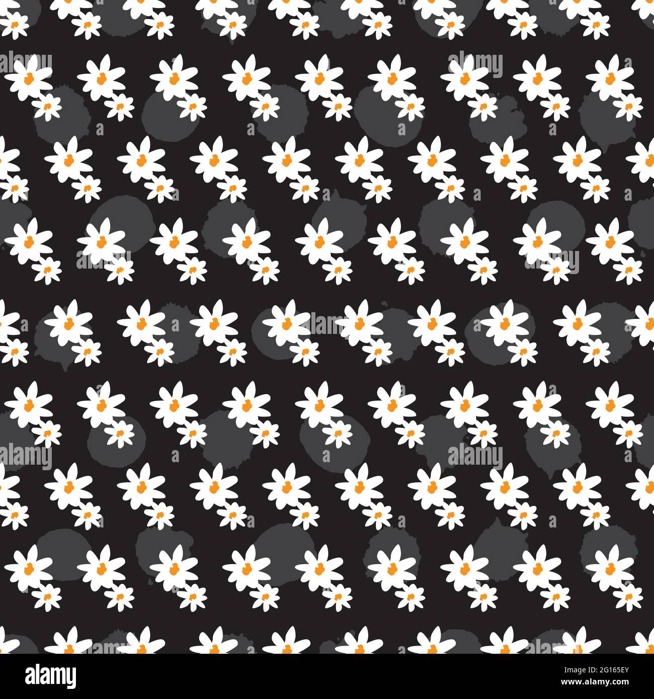 Double daisy Stock Vector Images - Alamy