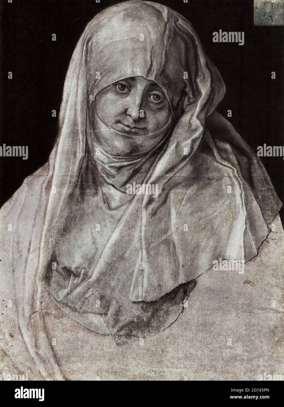 Albrecht Dürer - St Ann Portrait Agnes D Urer C 1519 Stock Photo - Alamy