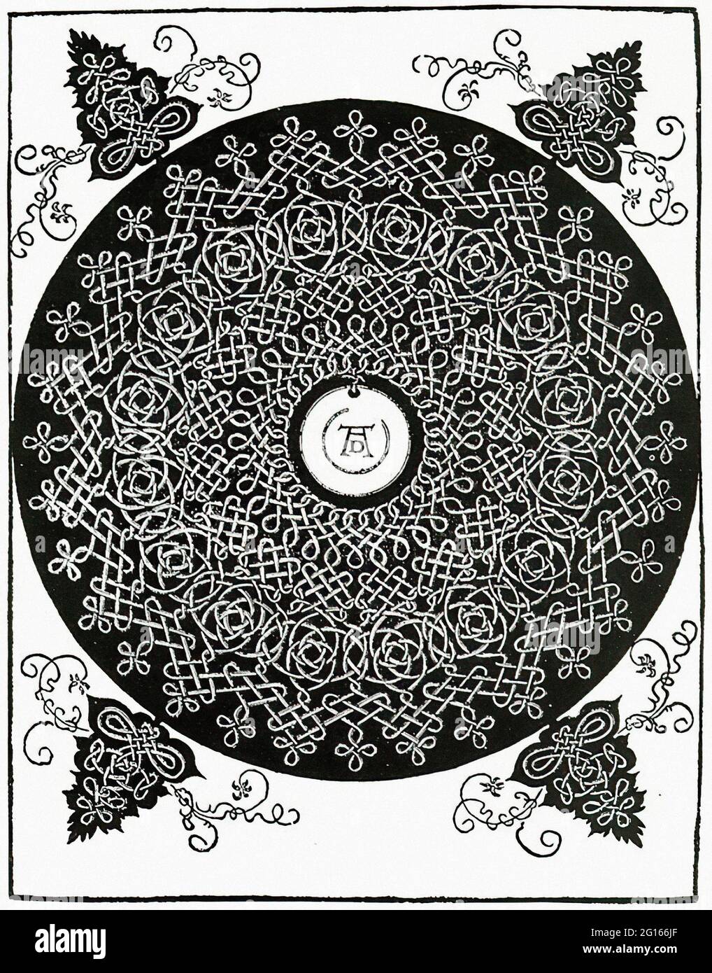 Albrecht Dürer - Third Knot 1507 Stock Photo - Alamy