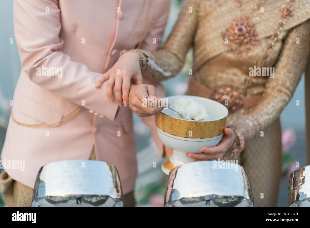 Buddhist monk cooking hi-res stock photography and images - Alamy