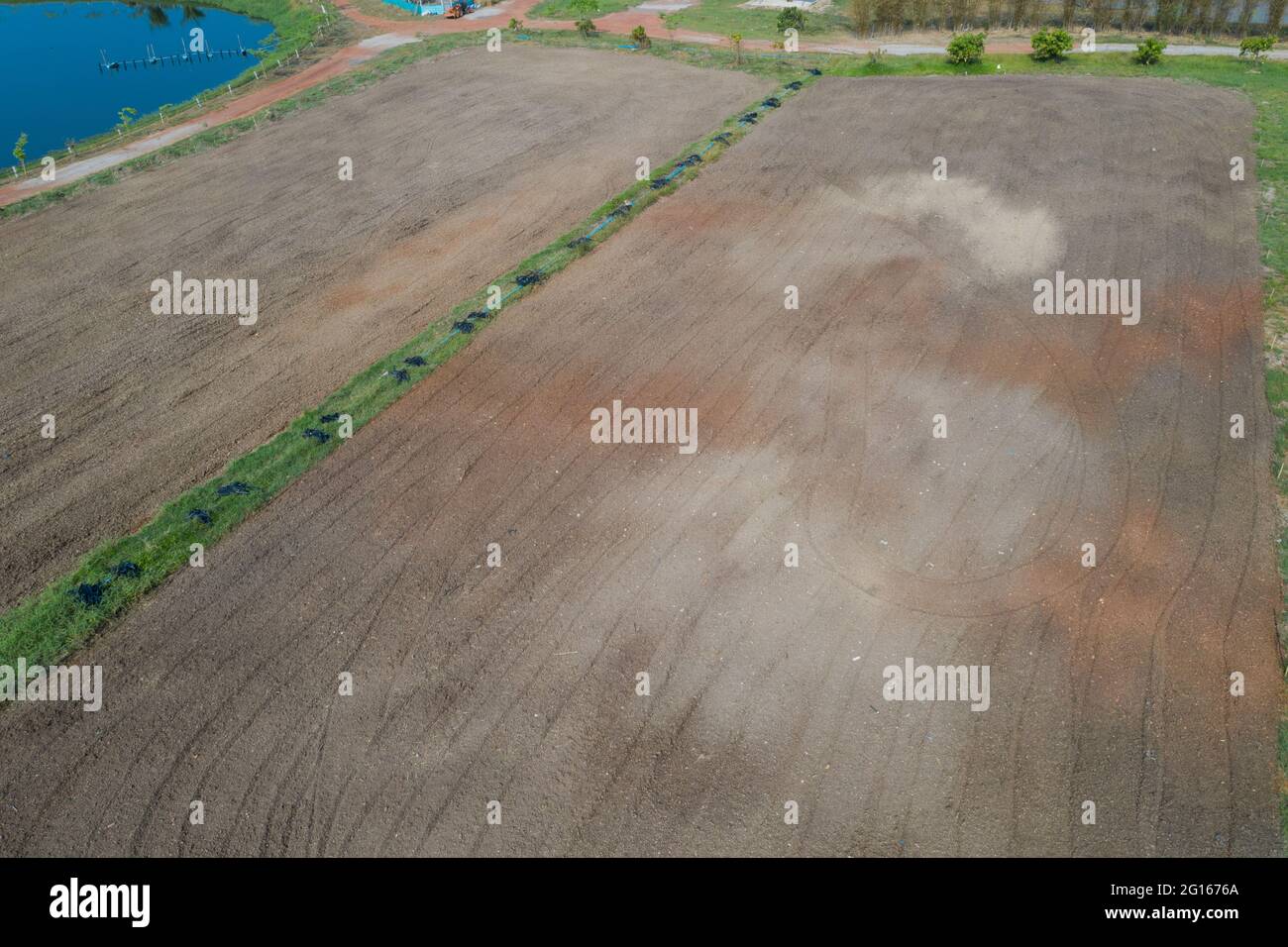 field background, top view landscape, nature Stock Photo - Alamy