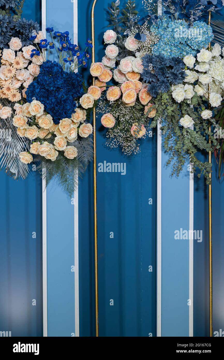 wedding flower backdrop background, colorful background, fresh rose ...