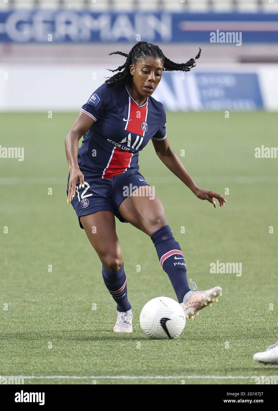 Paris, France. 04th June, 2021. Ashley Lawrence of PSG during the Women ...