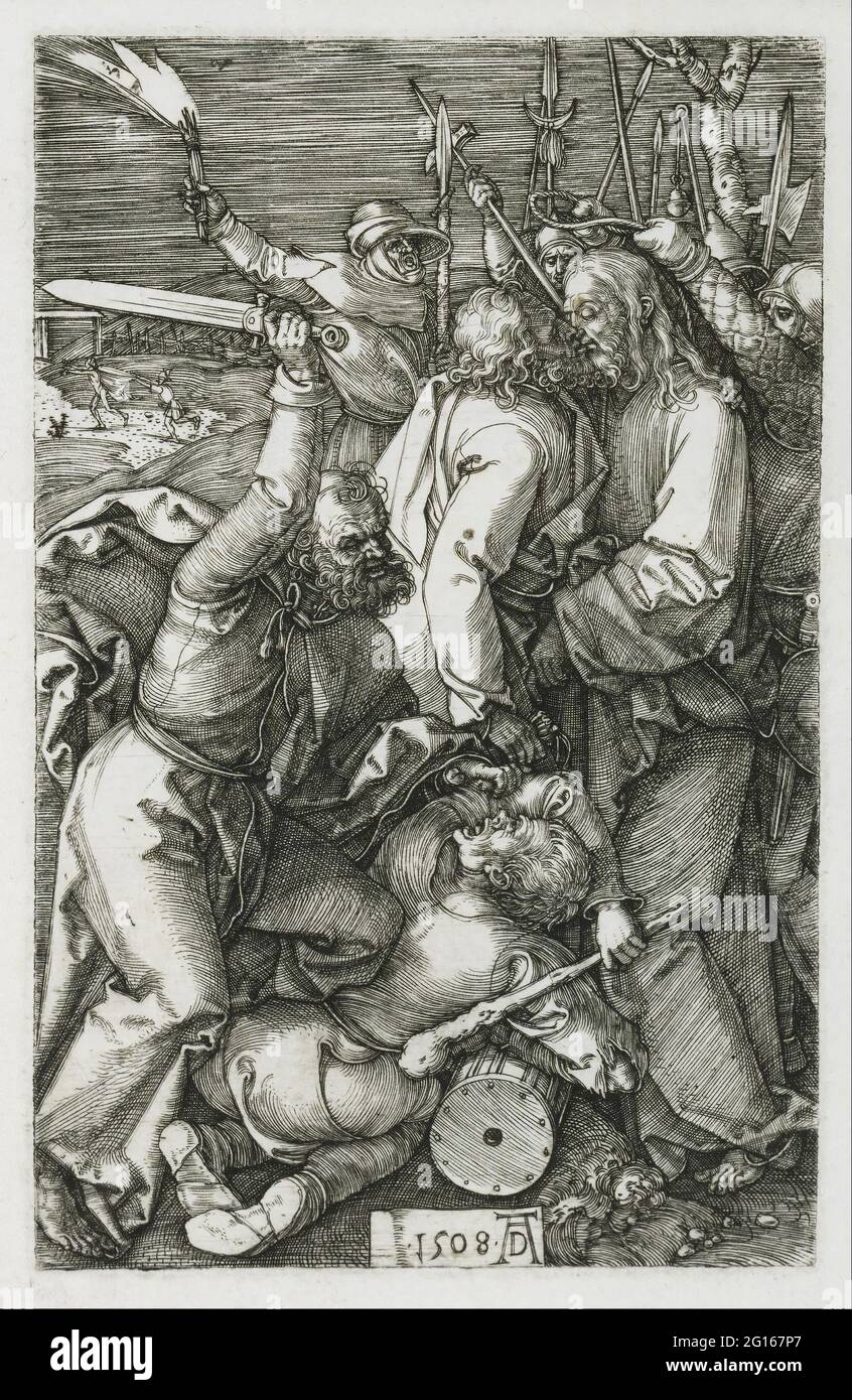 Albrecht Dürer - The Betrayal of Ch Stock Photo - Alamy