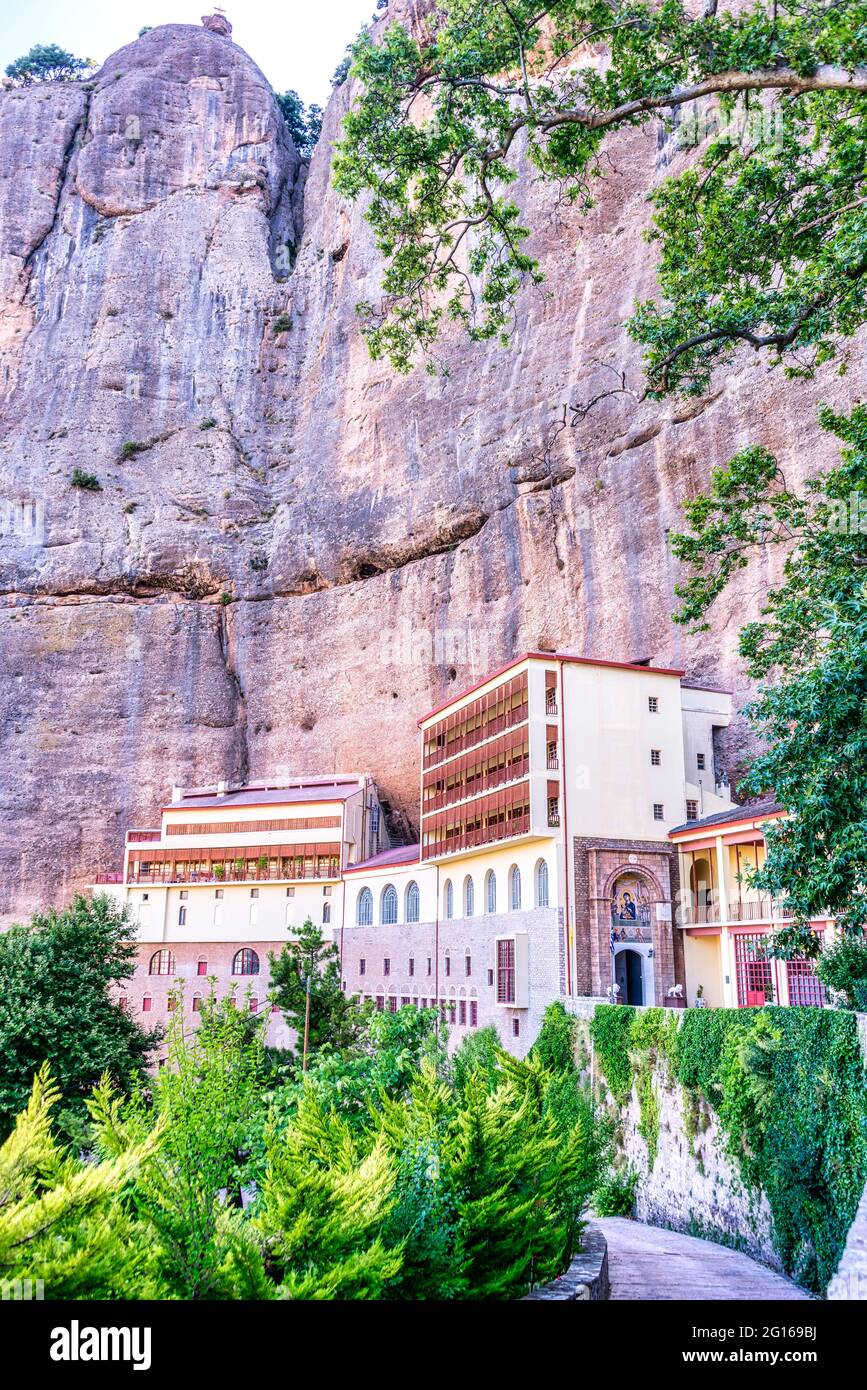 Mega Spilaio, formally the Monastery of the Dormition of the Theotokos ...