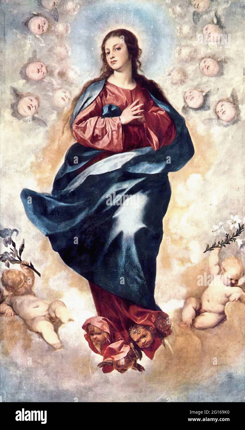 Alonso Cano - Immaculate Conception 1648 Stock Photo - Alamy