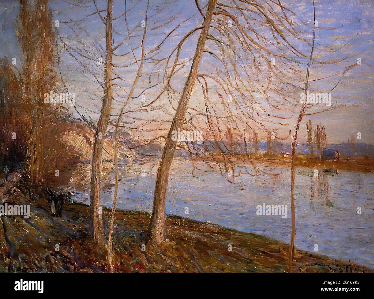 Alfred sisley winter hi-res stock photography and images - Alamy