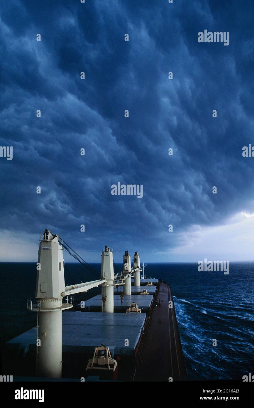 Ship in heavy seas hi-res stock photography and images - Alamy