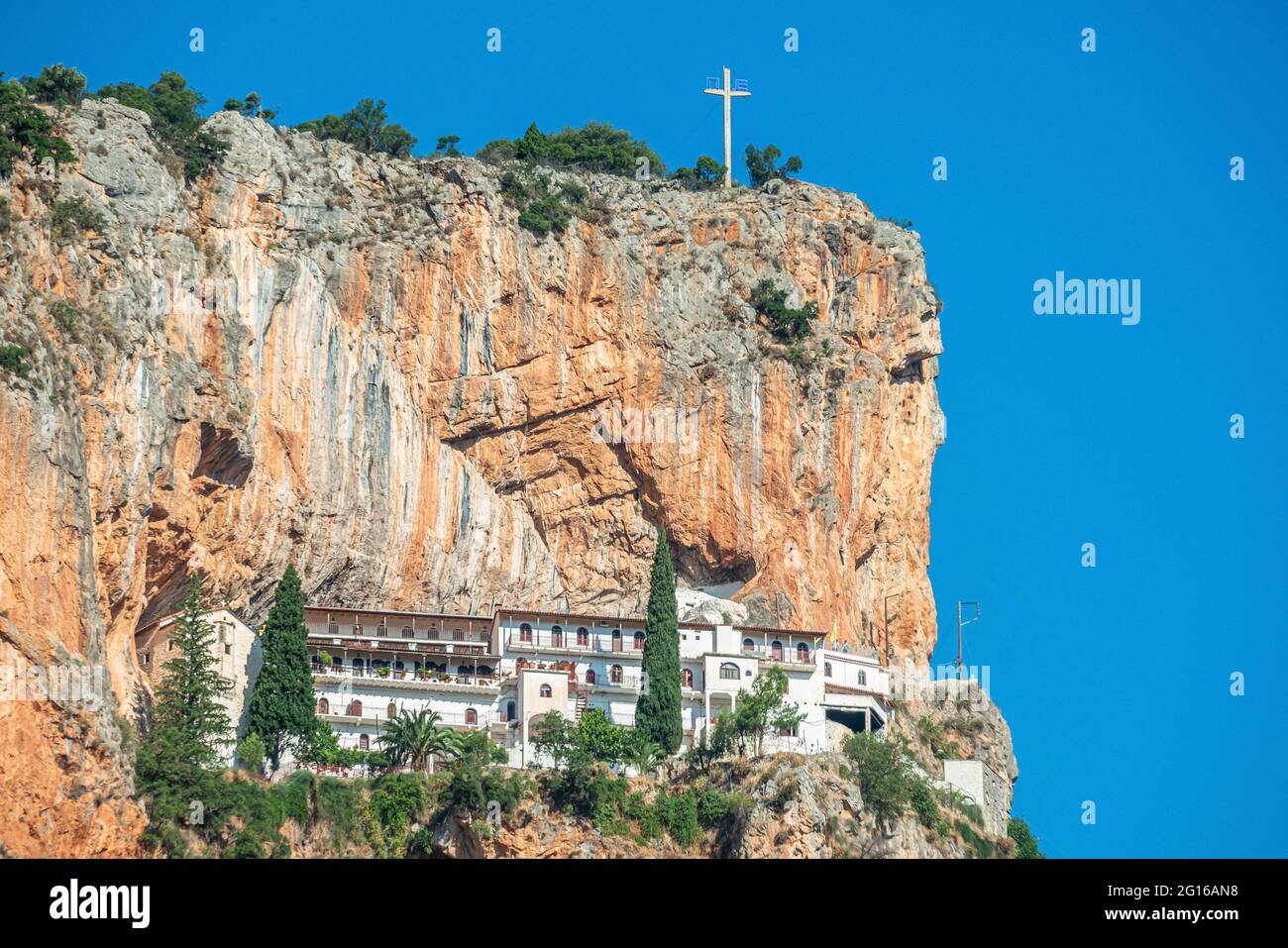 Kosmas, Greece. The Monastery of Panagia Elona in the Parnon Mountains ...
