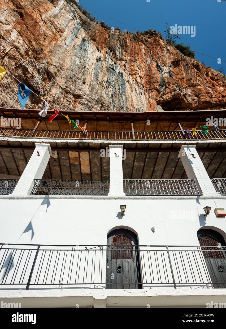 Kosmas, Greece. The Monastery of Panagia Elona in the Parnon Mountains ...