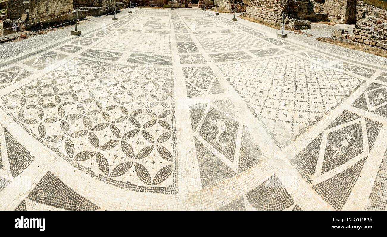Eleusis, Isthmia, Corinth, Greece, Roman Baths in Isthmi, amazing ...