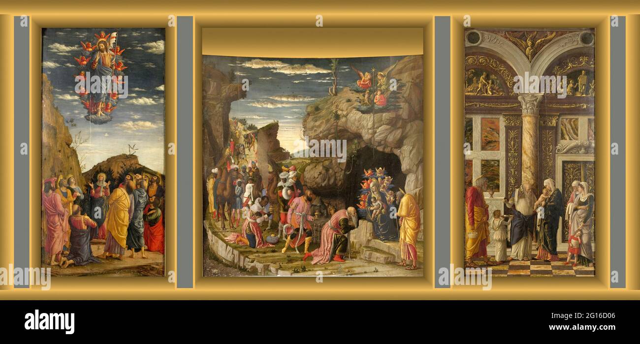 The adoration of the magi andrea hi-res stock photography and images - Alamy