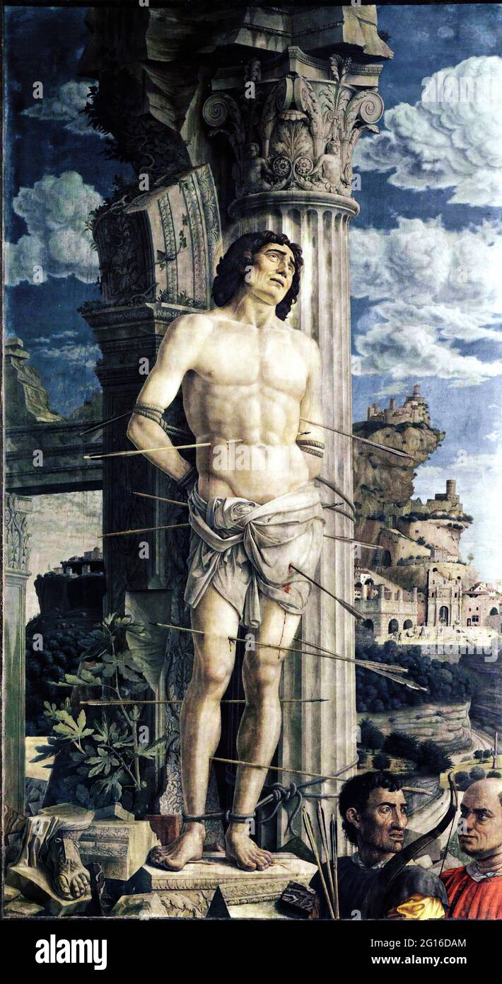 Andrea Mantegna - San Sebastian 1480 Stock Photo - Alamy