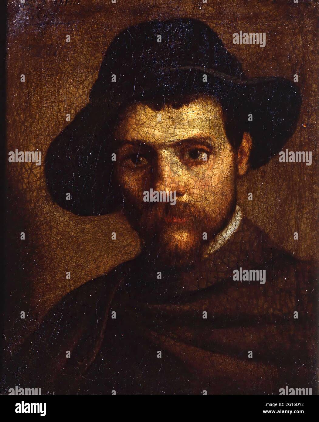 Annibale Carracci - Self Portrait Stock Photo - Alamy