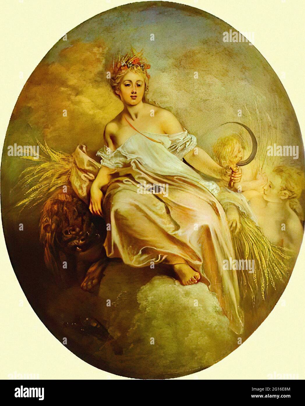 Antoine Watteau - Ceres Summer 1712 Stock Photo - Alamy
