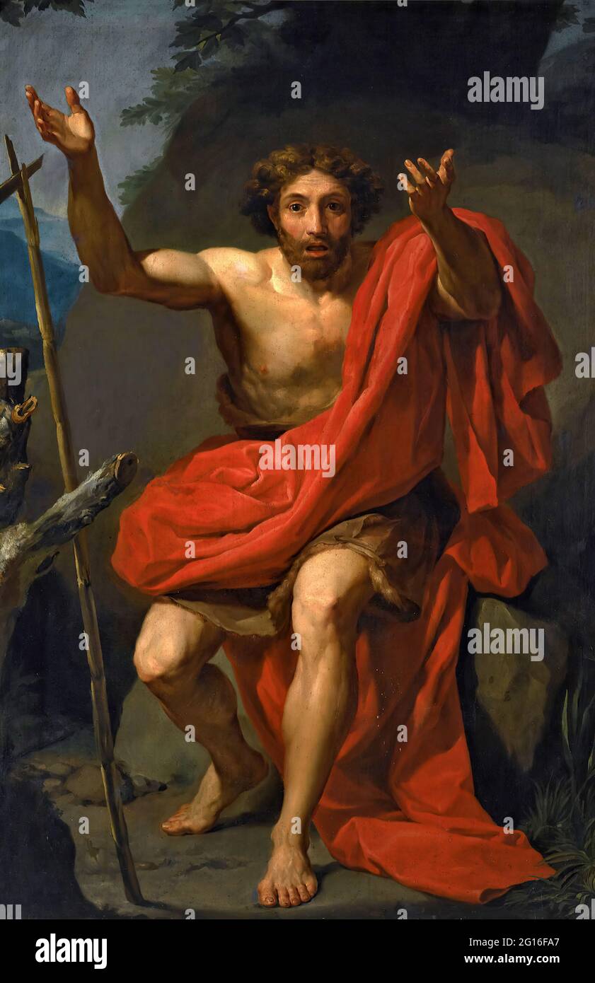 Anton Raphael Mengs - Saint John the Baptist Stock Photo - Alamy
