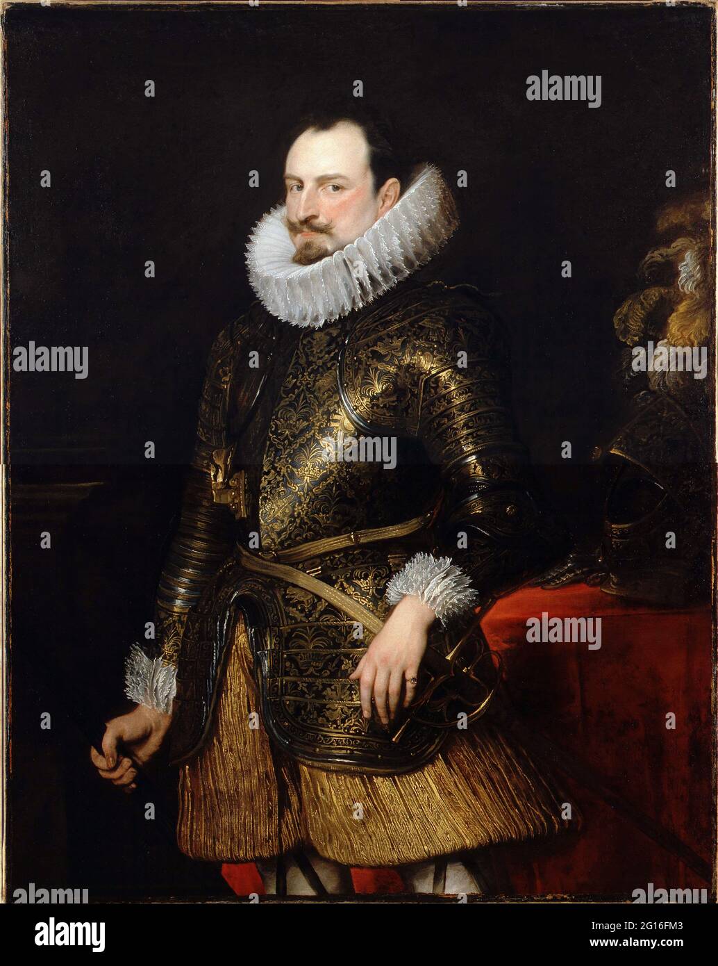 Anton Van Dyck - Emmanuel Philibert of Savoy Prince of Oneglia Stock ...