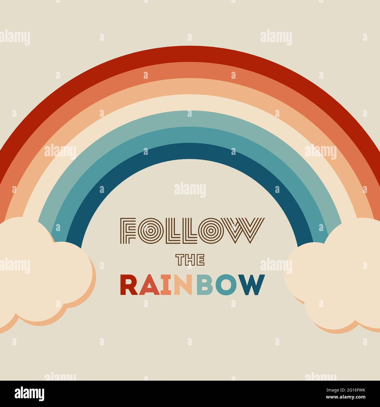 Follow me stripes Stock Vector Images - Alamy